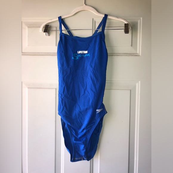 Speedo | Swim | Speedo Blue Lifetime Swim Onepiece Swim Suit Size 3 ...